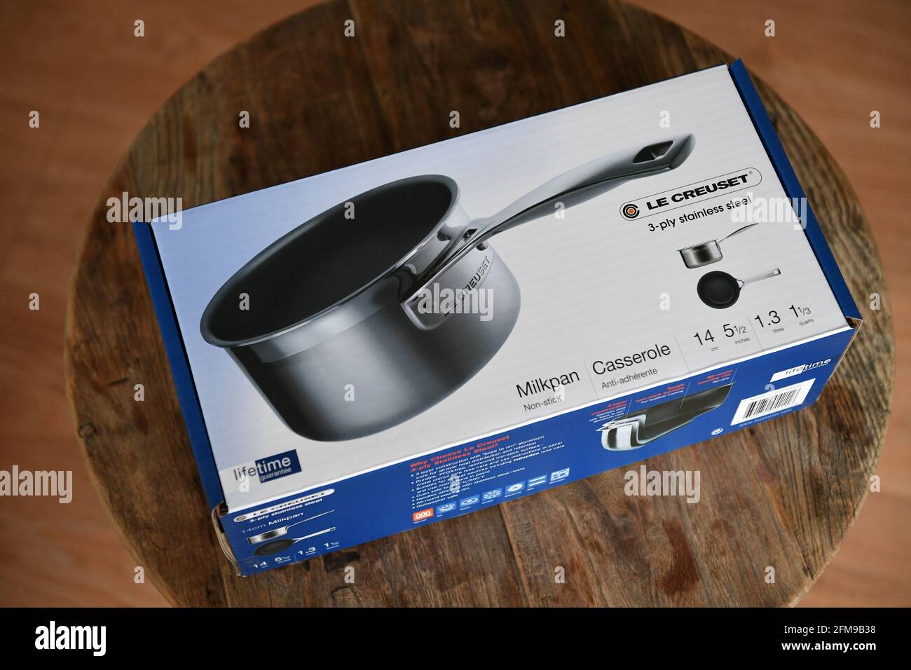 Le Creuset Milkpan. Milk pan. UK. May 2021 Stock Photo - Alamy