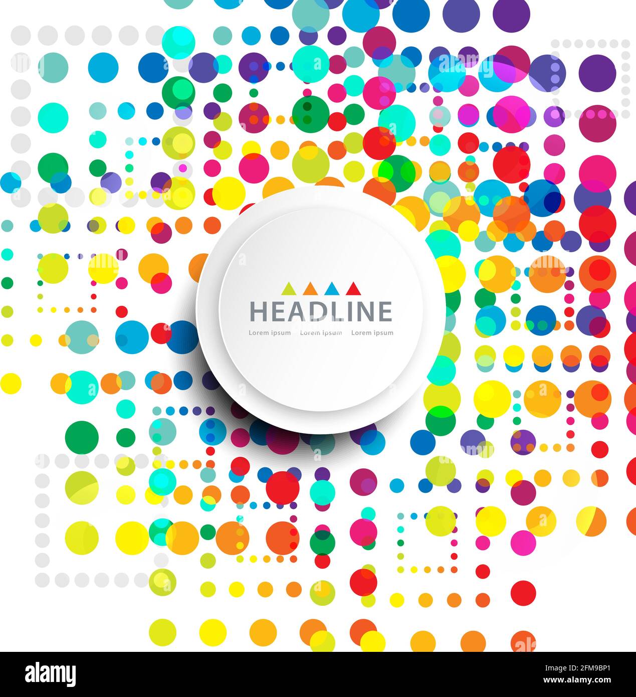 Brochure header colorful layout background template design Stock Vector ...