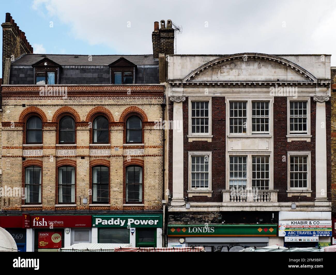 East End Architecture Stock Photo - Alamy