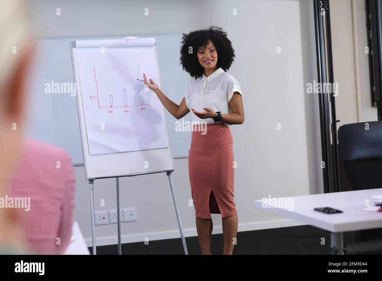 Woman Giving Presentation