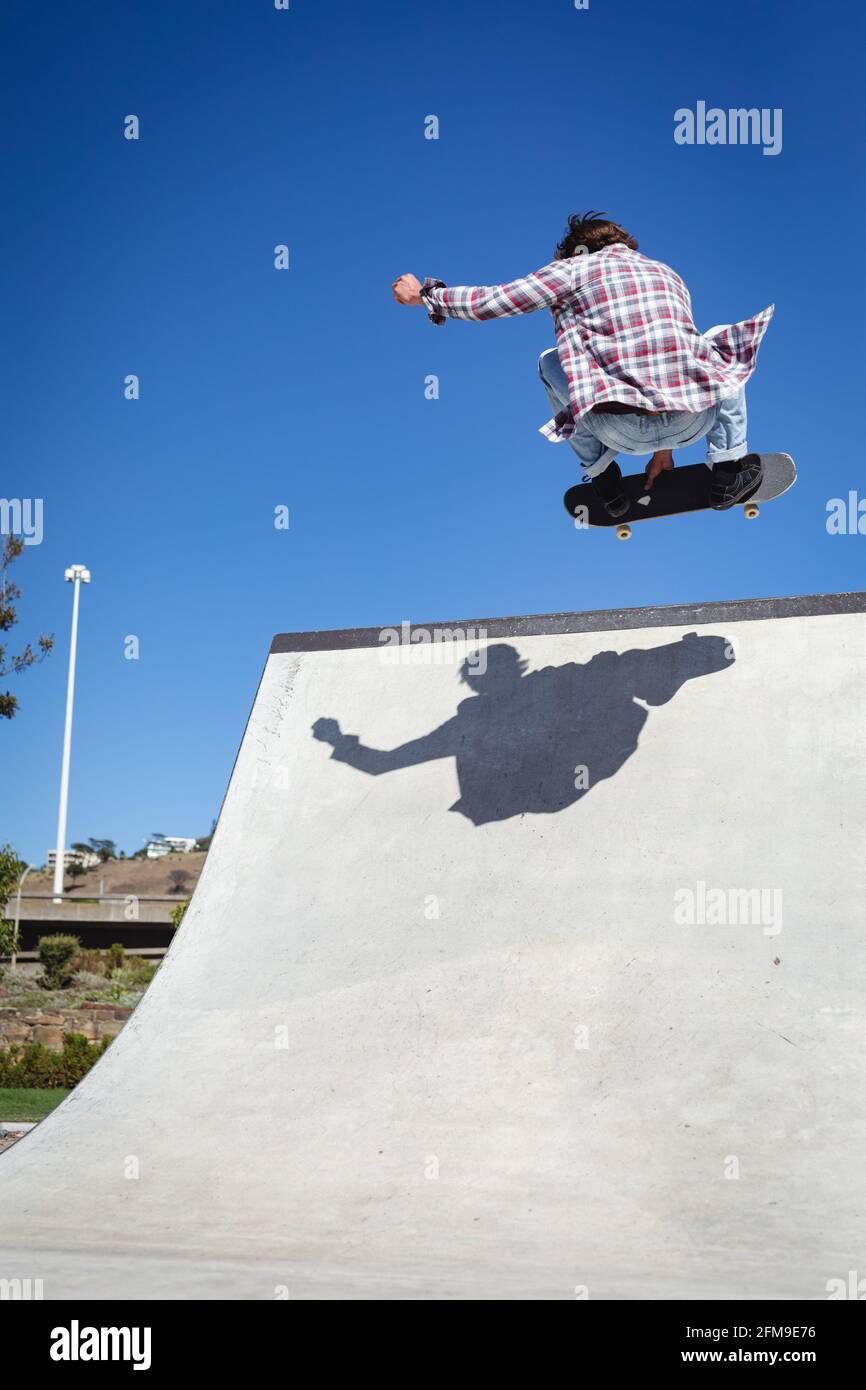 Man Jumping Back High Resolution Stock Photography and Images - Alamy