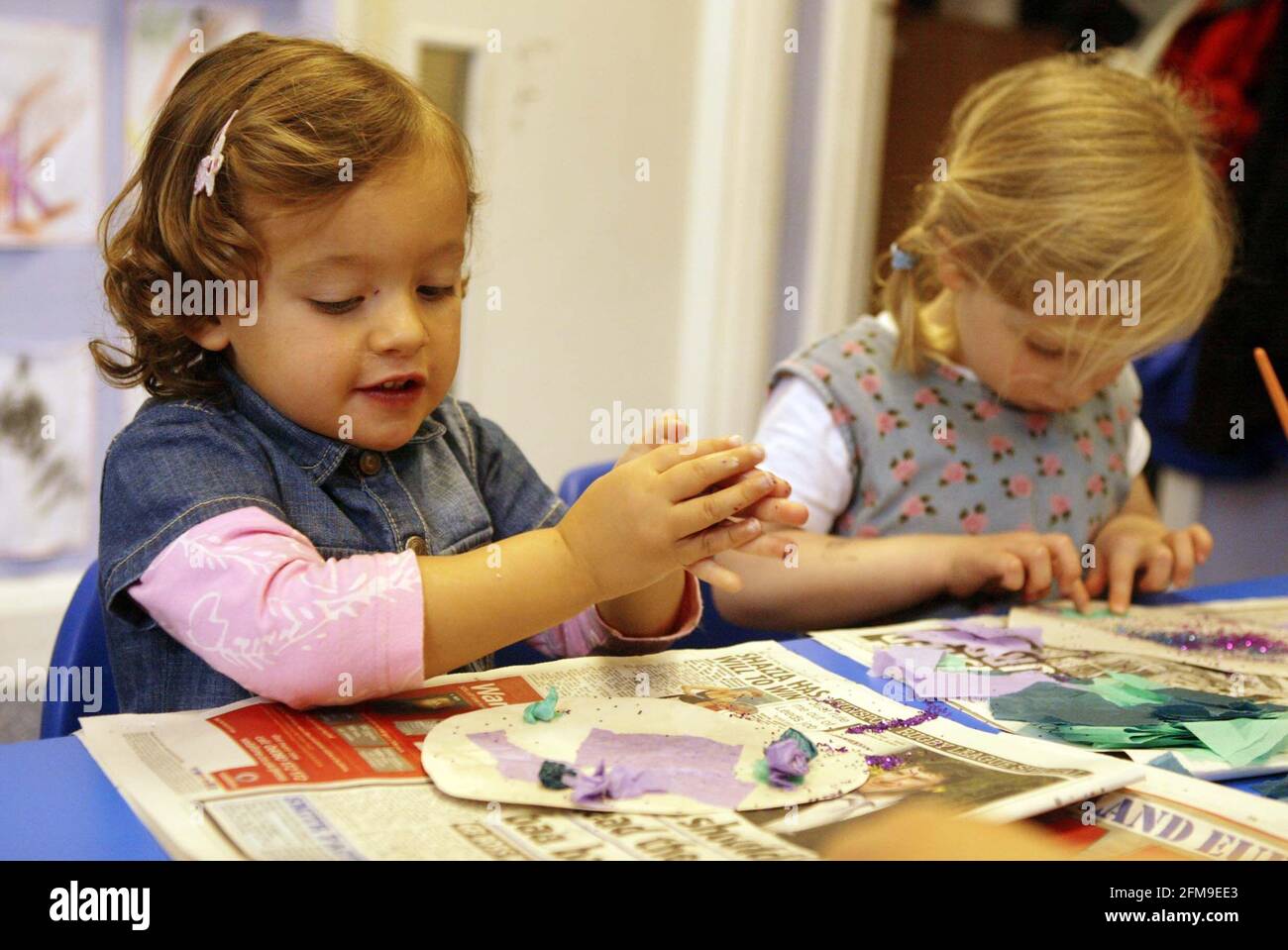 Activities at the Bringing up Baby Nursery school in london w8. pic ...