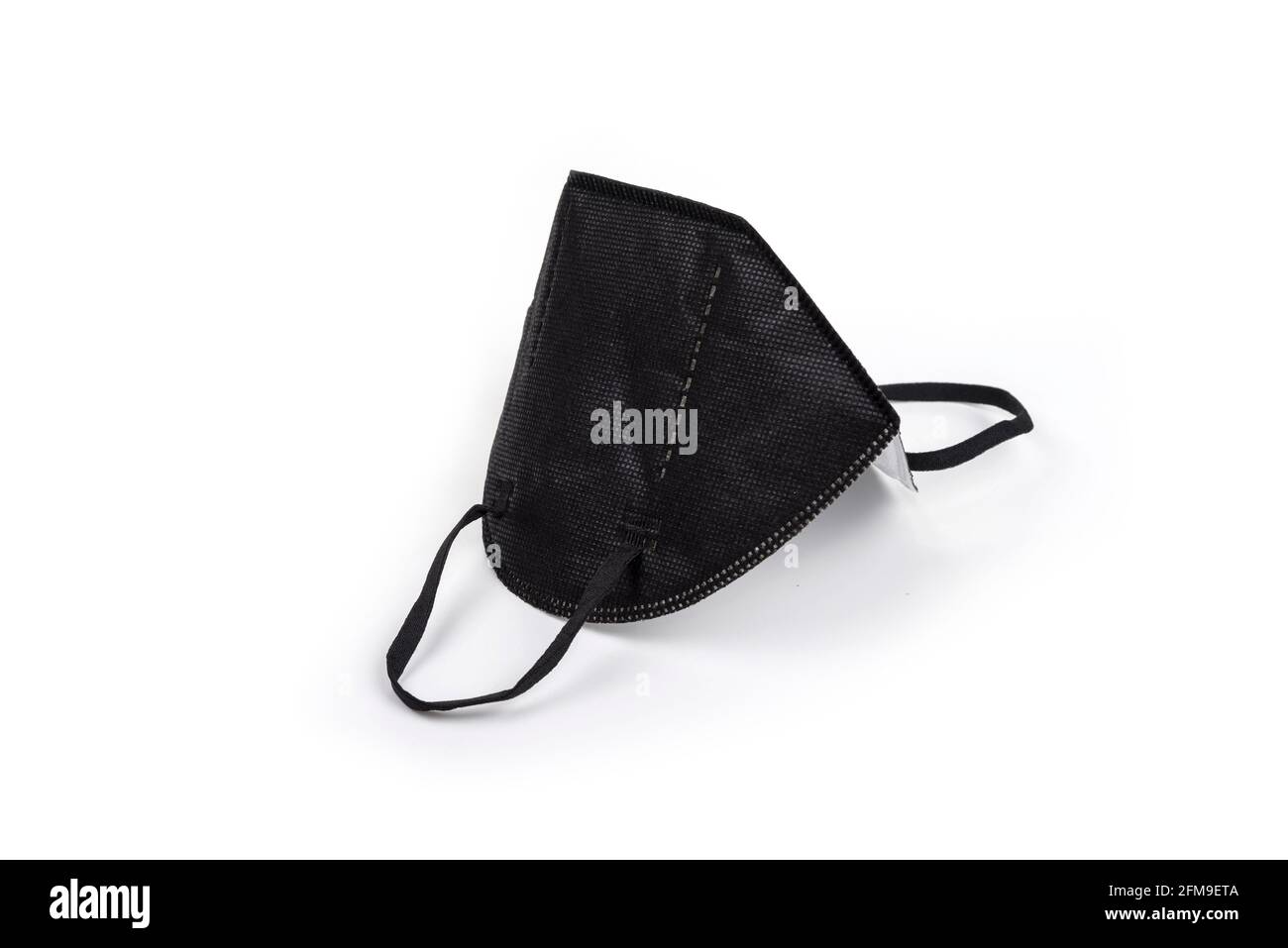 Black respirators on a white background Stock Photo - Alamy