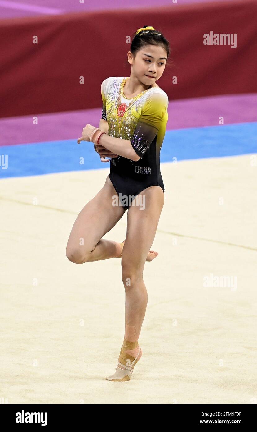 Chengdu, China's Sichuan Province. 7th May, 2021. Li Shijia of Sichuan ...
