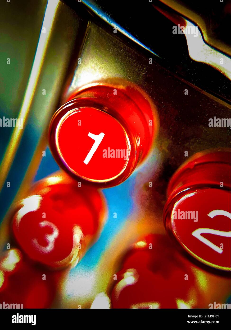 Button numbers hi-res stock photography and images - Alamy