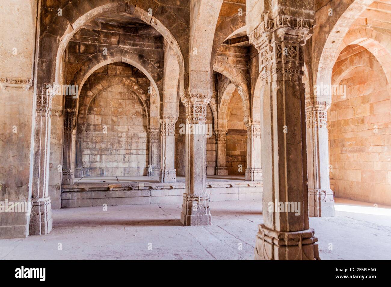 Mandvi or Custom house in Champaner historical city, Gujarat state ...