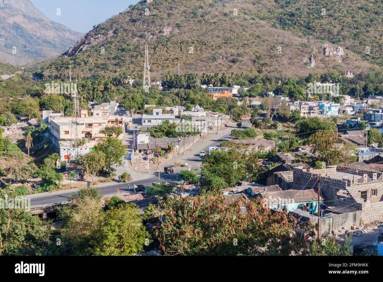 Aerial view of Junagadh, Gujarat state, India Stock Photo - Alamy