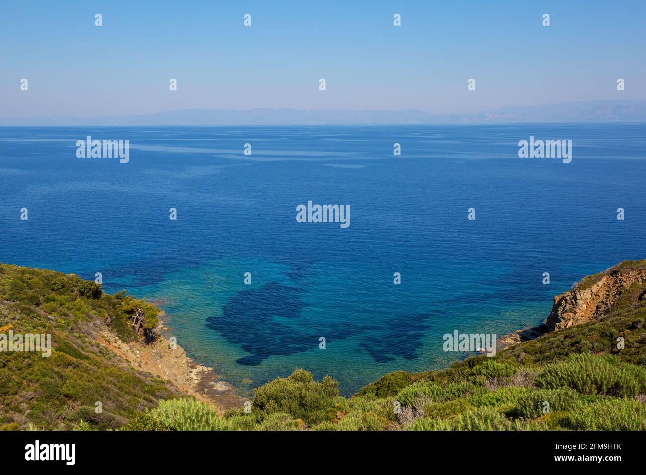 Beautiful sea coast in Turkey Stock Photo - Alamy