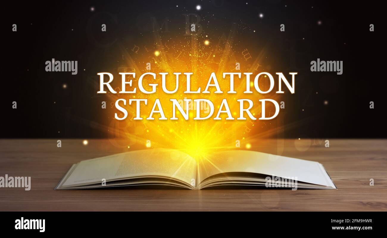 Educational inscription coming out from an open book Stock Photo - Alamy