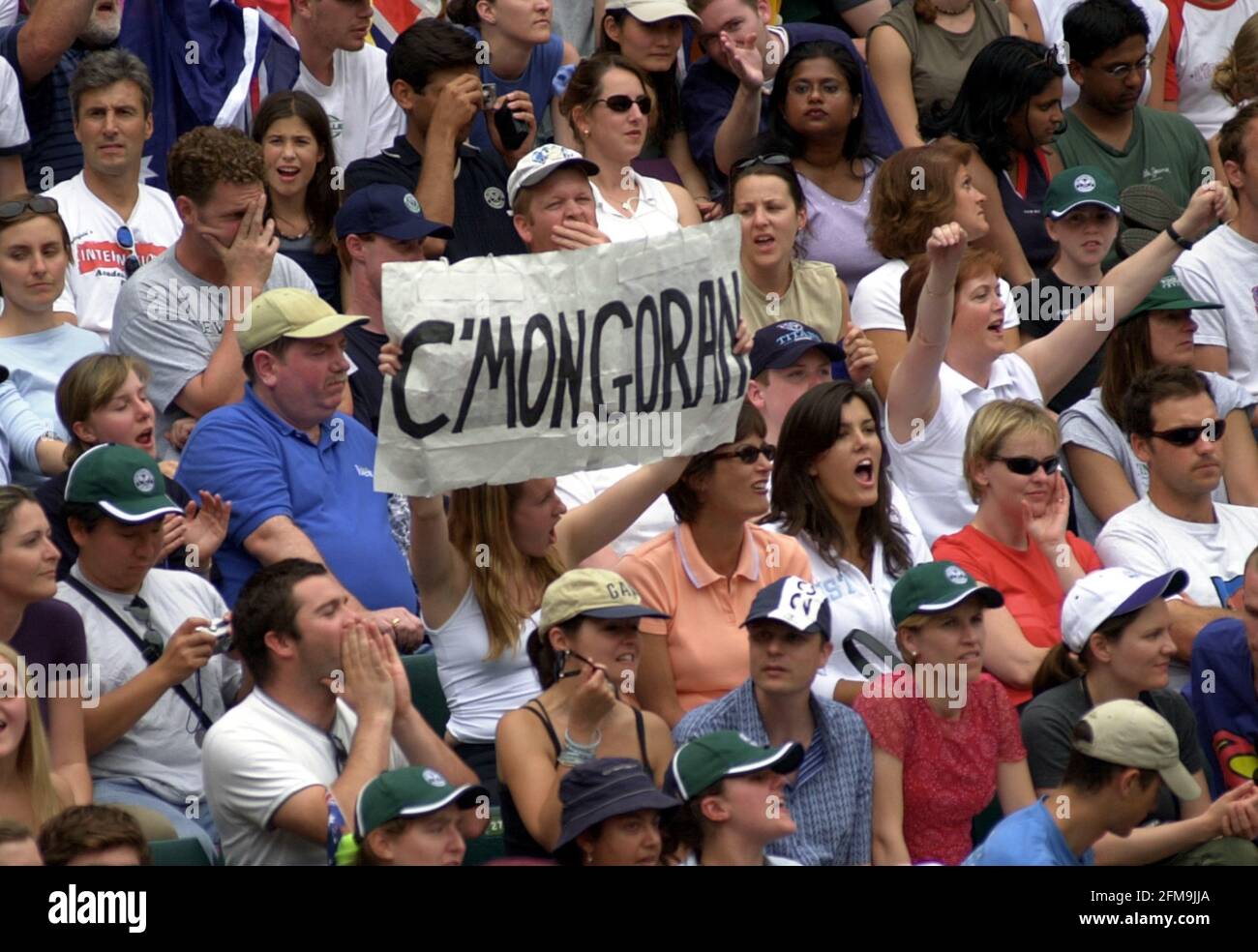 Wimbledon Tennis Championships July 2001 Mens Final Goran Ivanisevic v ...