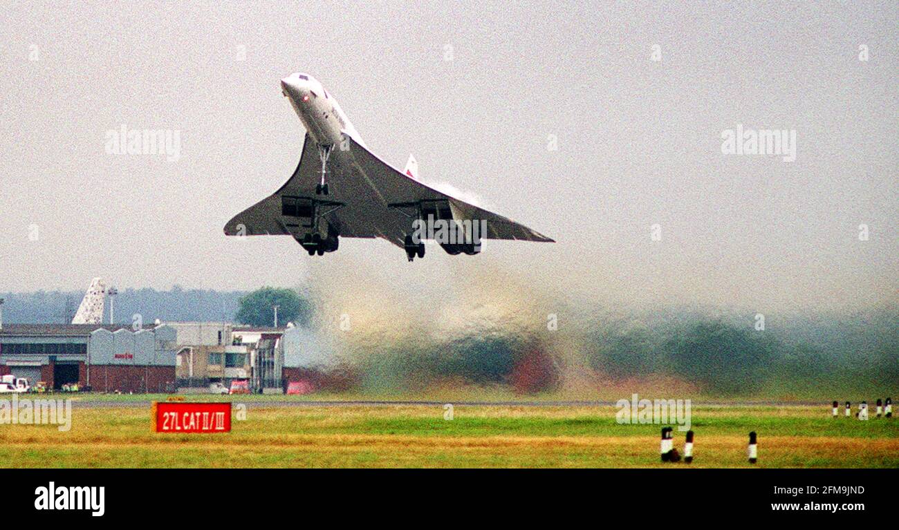 Concorde test hi-res stock photography and images - Alamy
