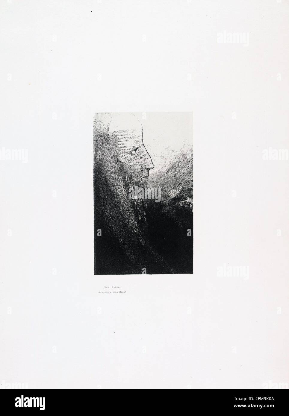 Odilon Redon French 1840 1916 La Tentation De Saint Antoine The