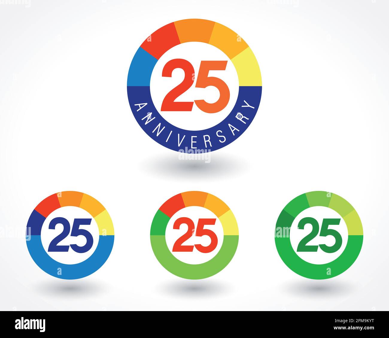 25 anniversary logo hi-res stock photography and images - Alamy