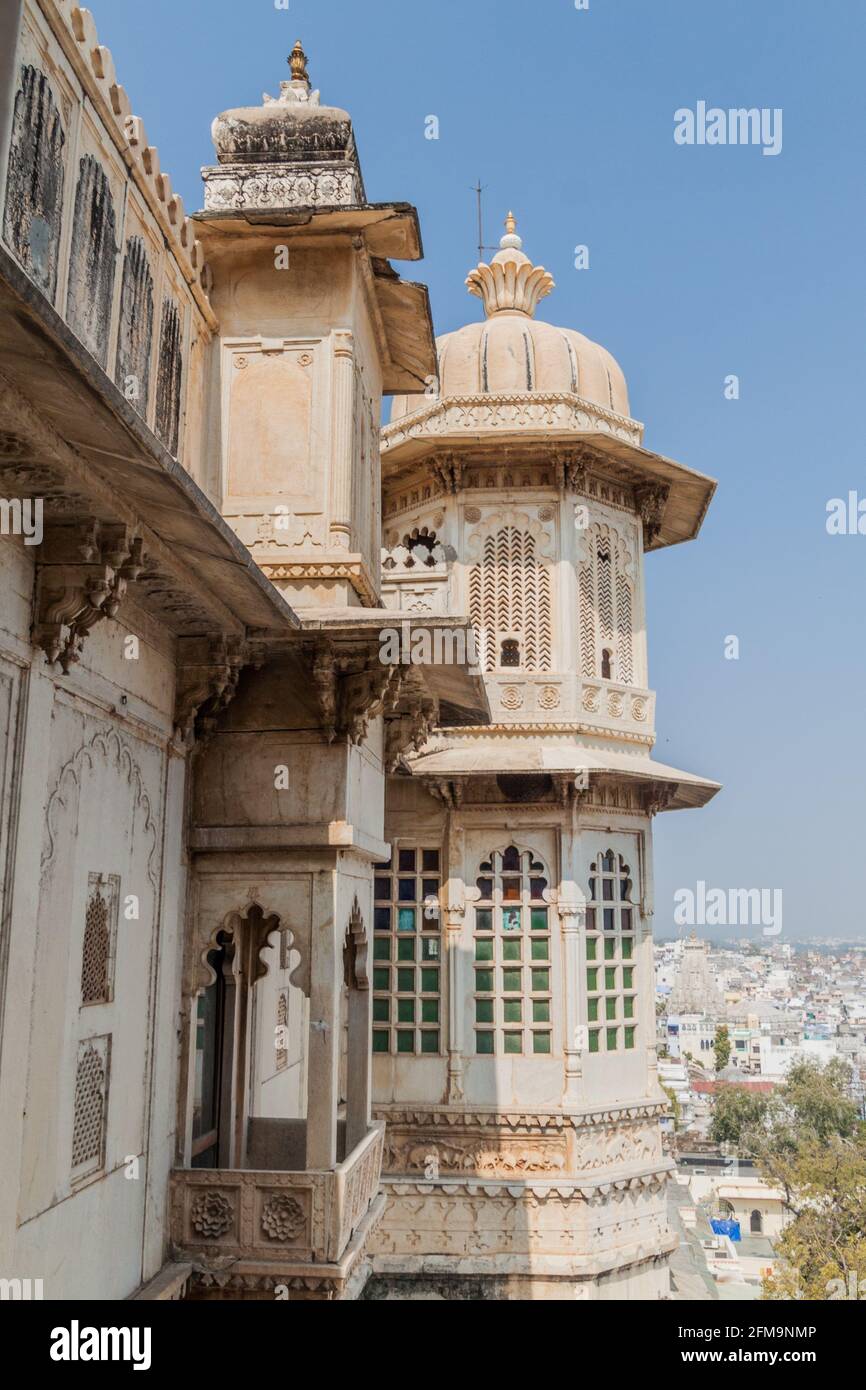 City palace in Udaipur, Rajasthan state, India Stock Photo - Alamy