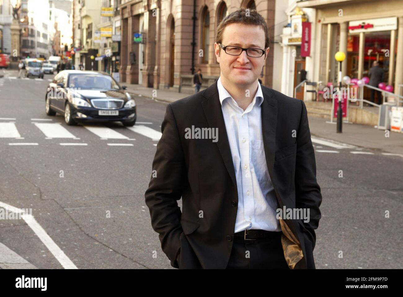 Sean Dempsey ....not a car owner. pic David Sandison Stock Photo - Alamy