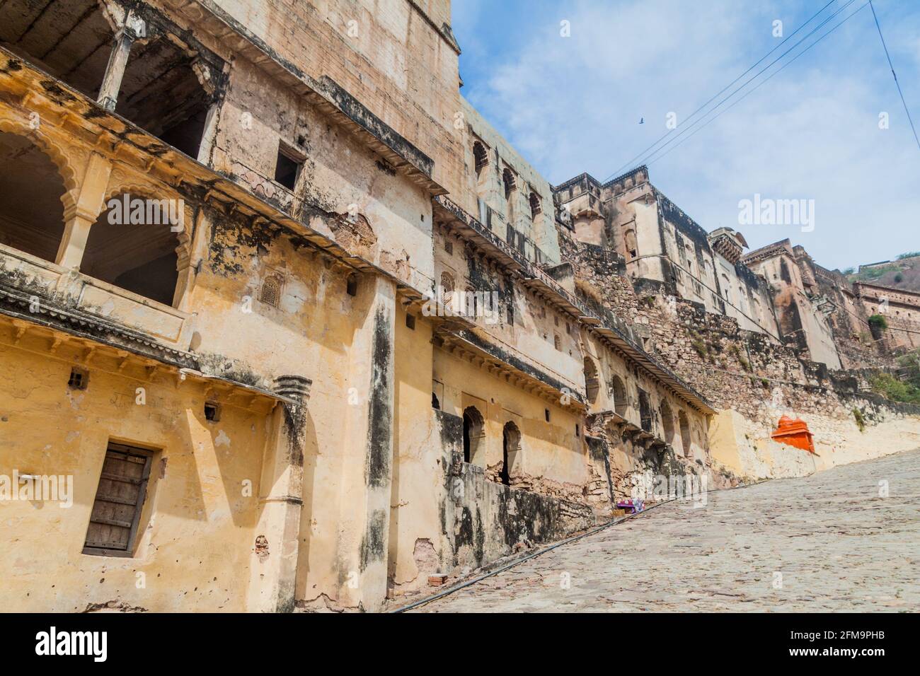 Garh Palace in Bundi, Rajasthan state, India Stock Photo - Alamy
