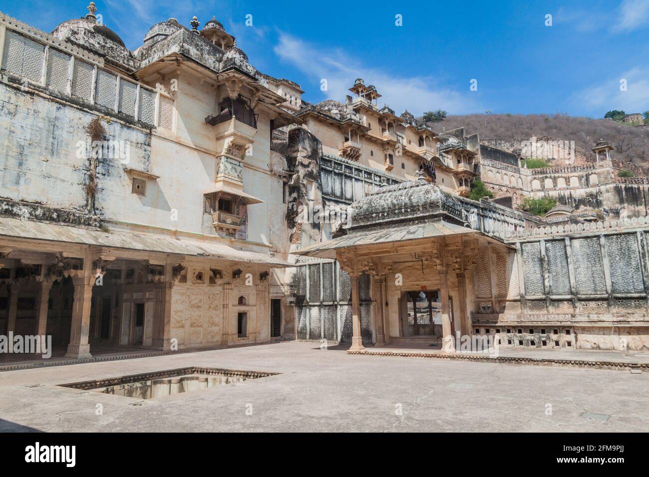 Garh Palace in Bundi, Rajasthan state, India Stock Photo - Alamy
