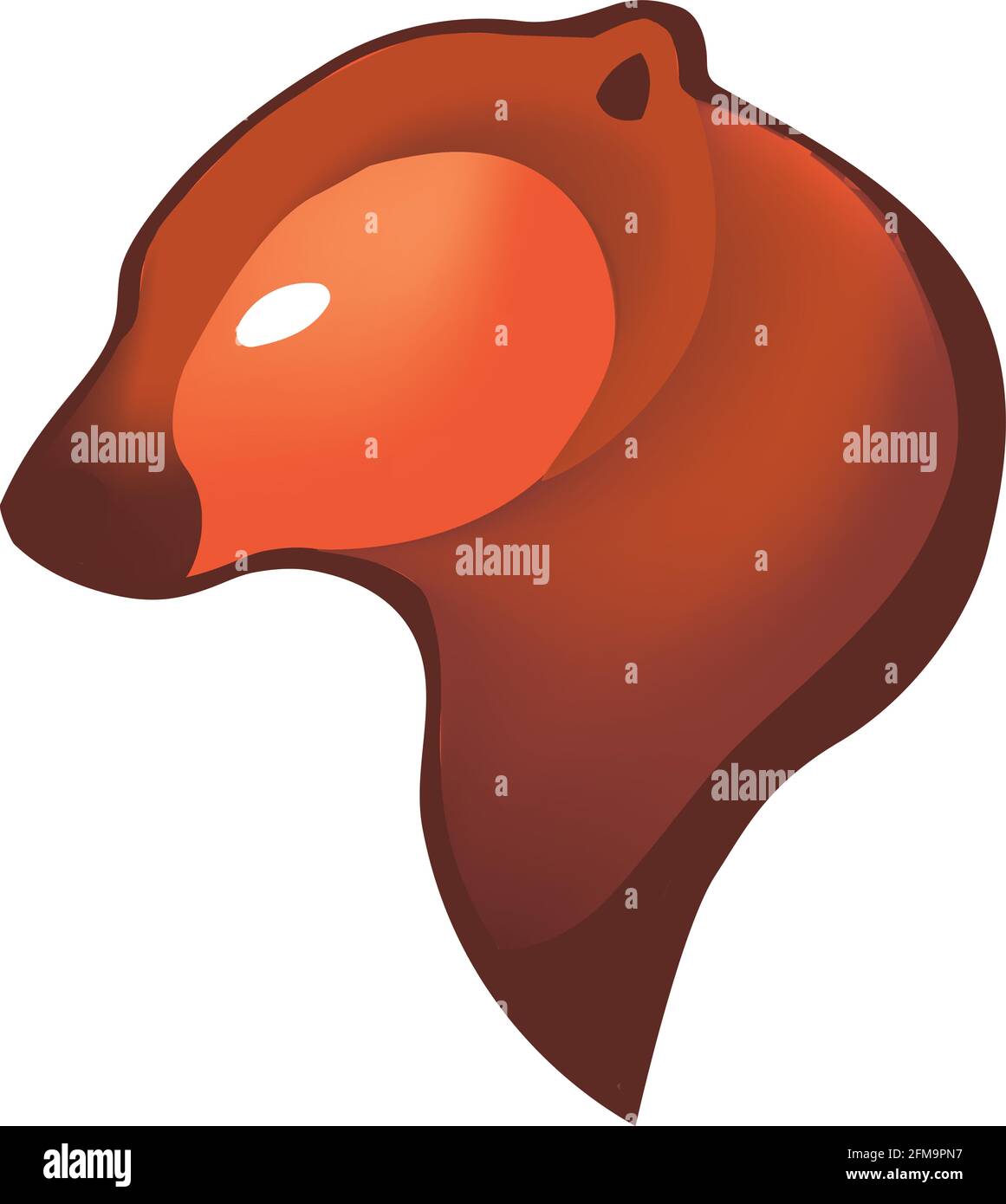 Logo marron Stock Vector Images - Alamy