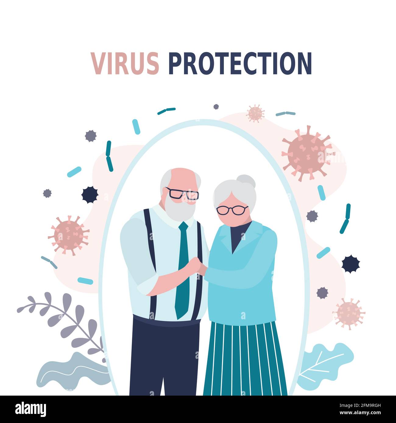 Family of viruses Stock Vector Images - Alamy