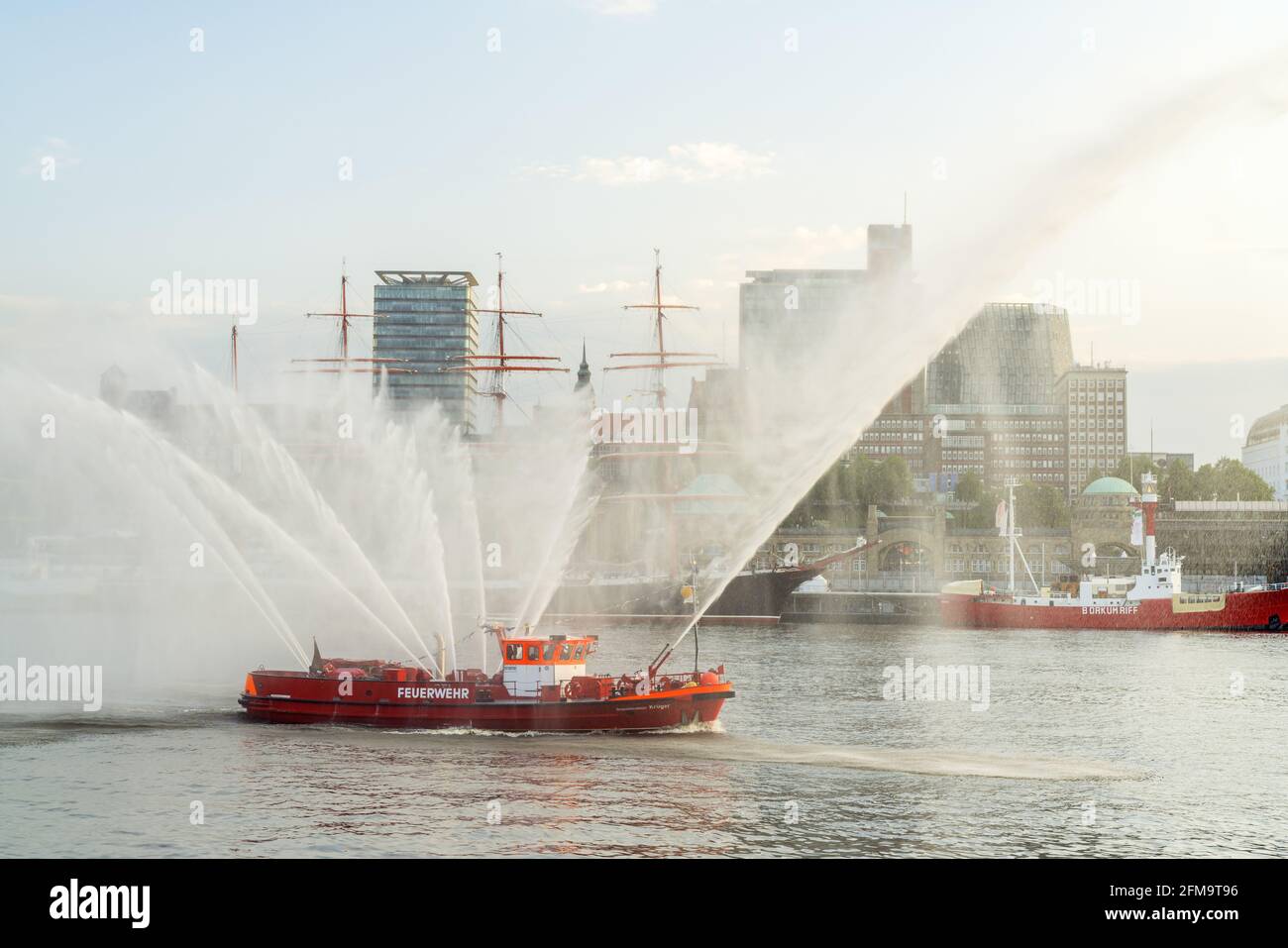 Fire brigade boats hi-res stock photography and images - Alamy