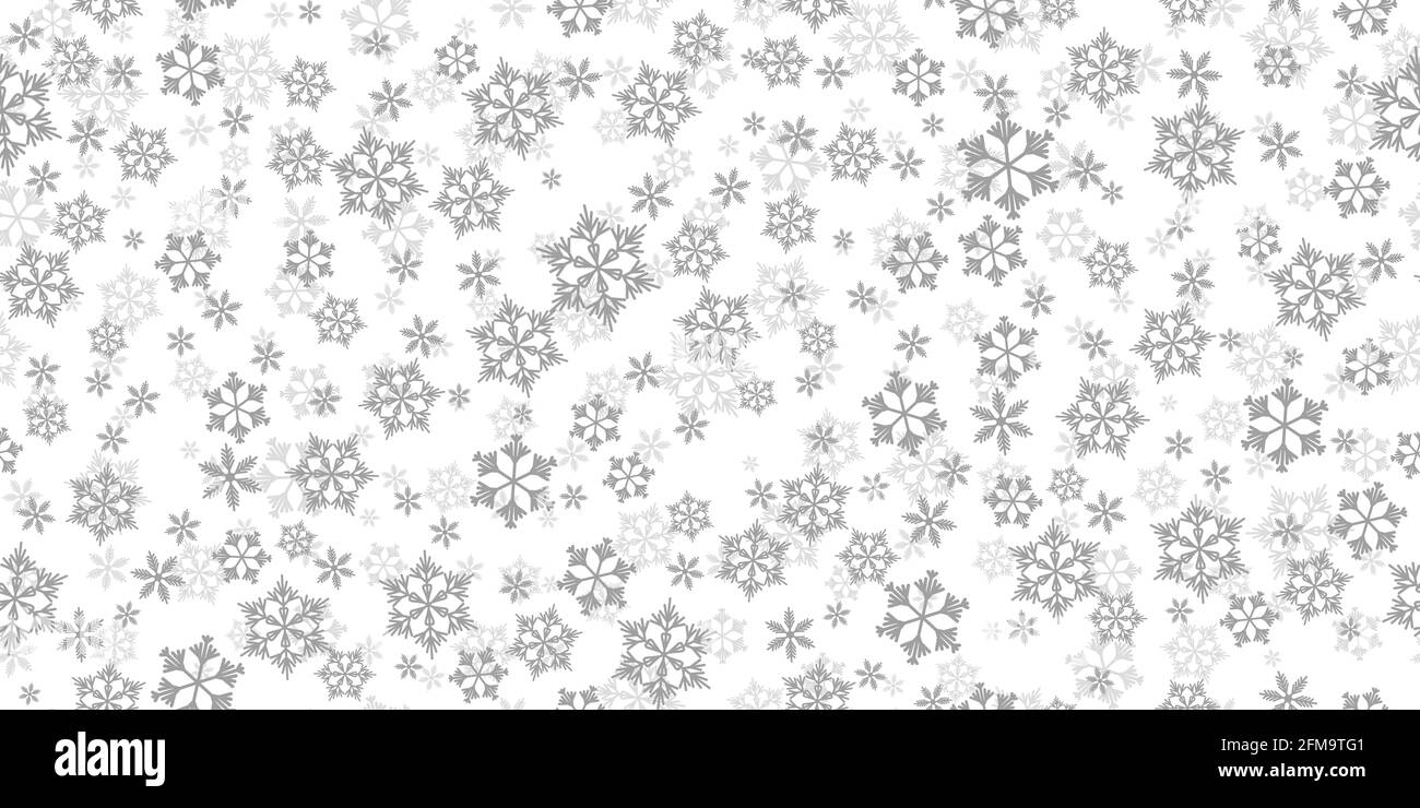 Snowflake Pattern Background
