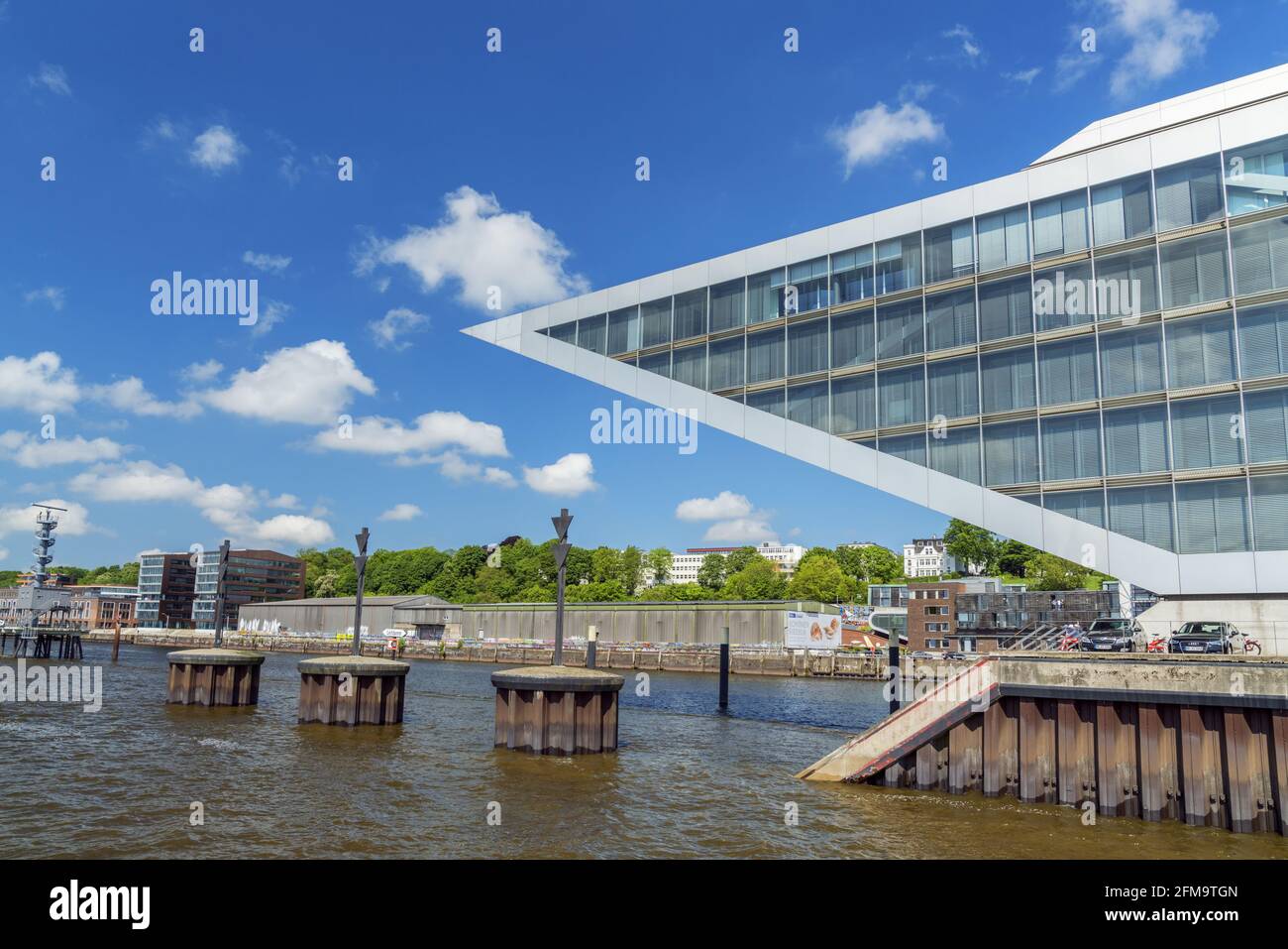 Hamburg germany dockland office buildings hi-res stock photography and ...