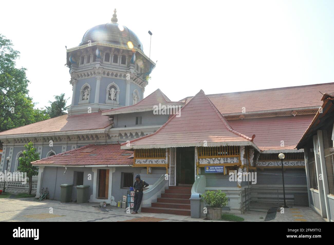 Shri shantadurga temple hi-res stock photography and images - Alamy