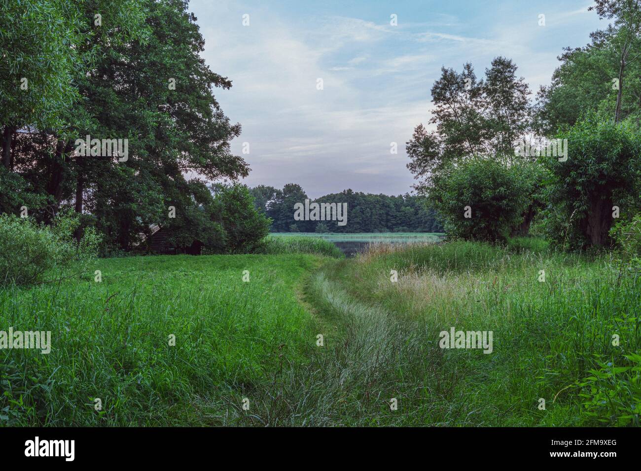 Lonesome lake trail hi-res stock photography and images - Alamy
