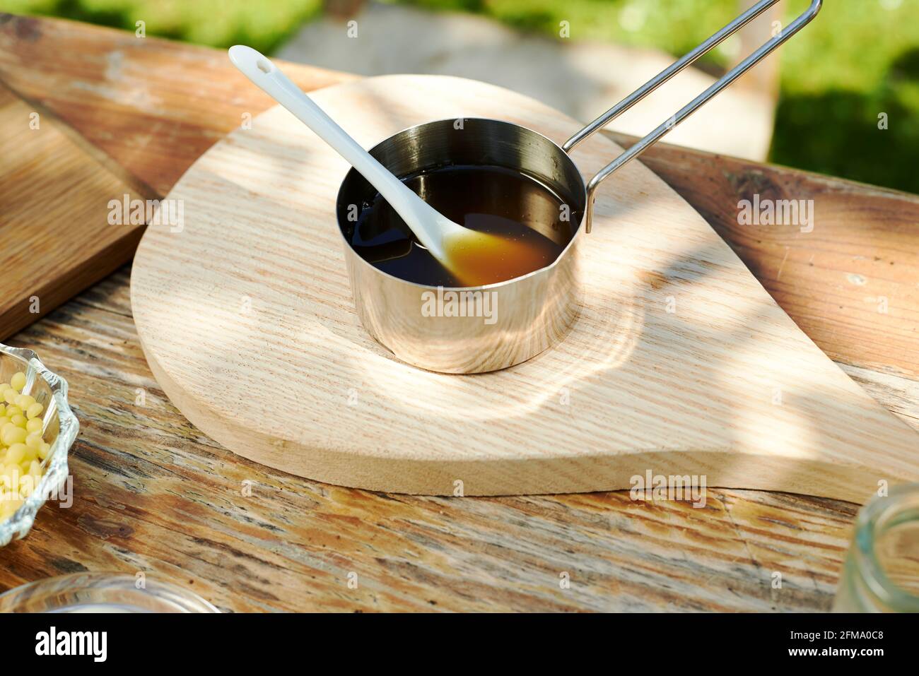 Nettle as a medicinal plant: Steps in the production of a nettle cream ...