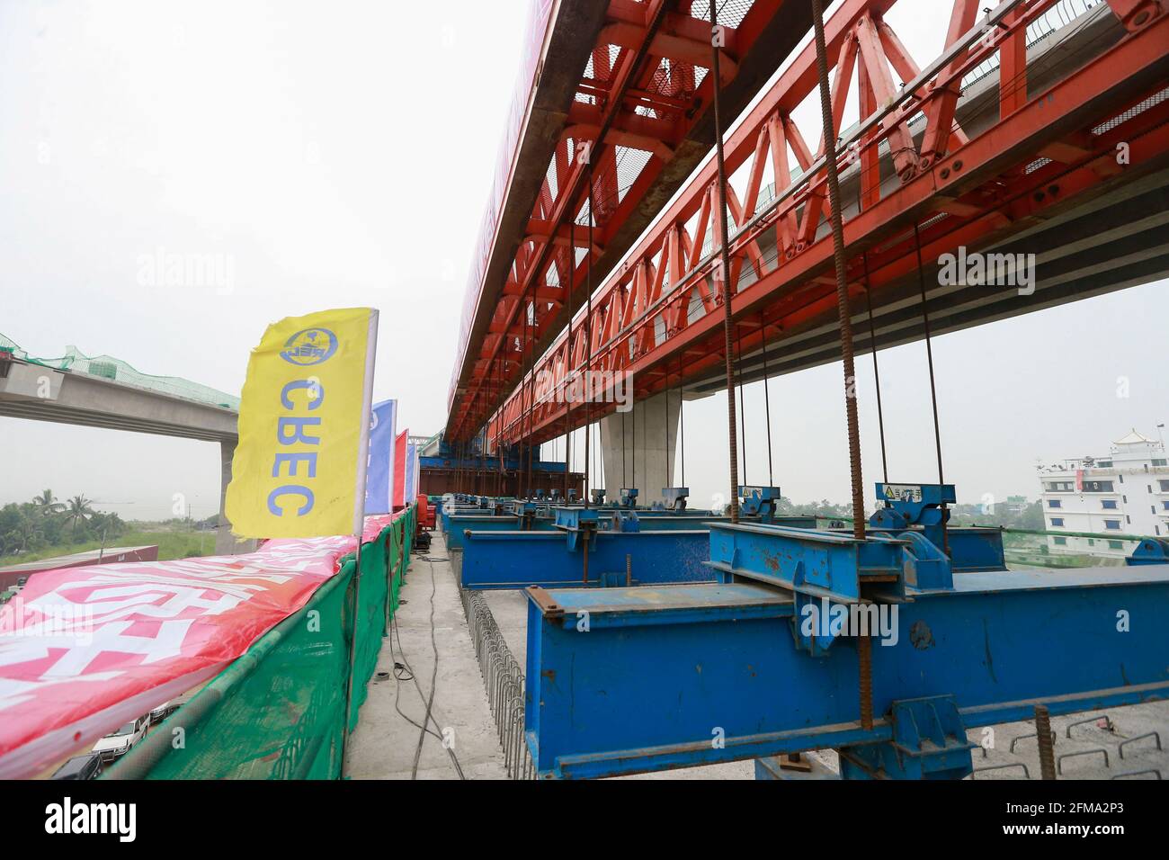 Padma bridge rail link project hi-res stock photography and images - Alamy