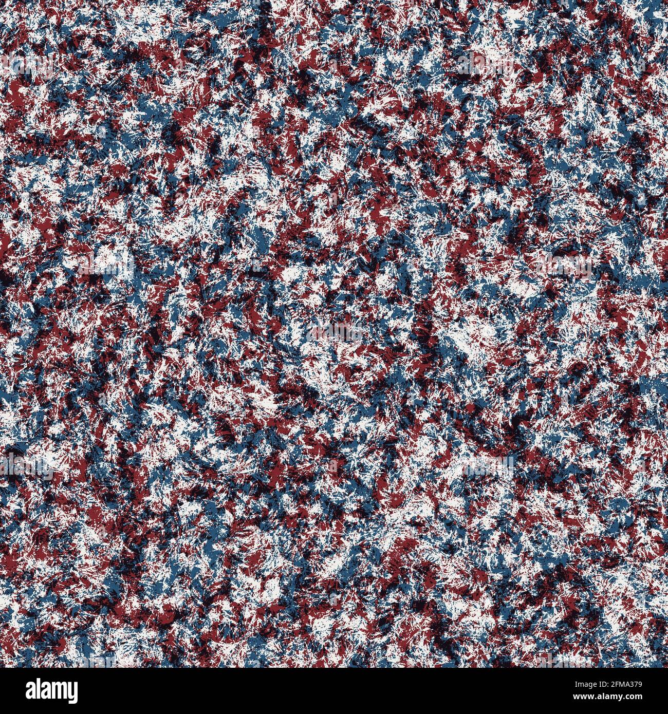 Seamless texture pattern in red blue black white Stock Photo - Alamy
