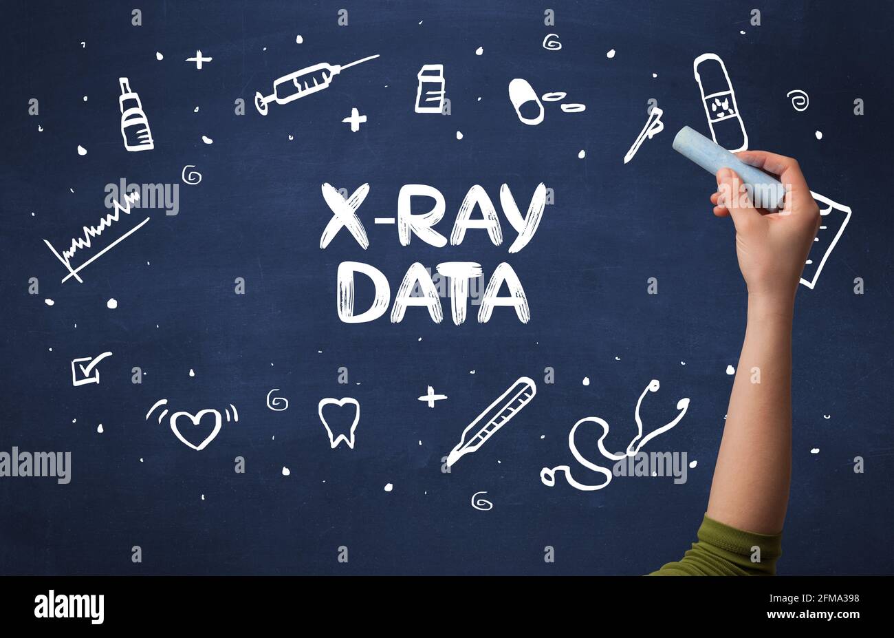 Hand drawing medical concept concept Stock Photo - Alamy