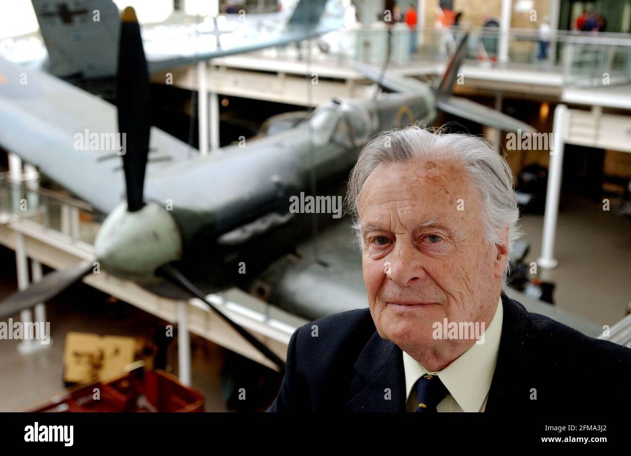 Author of the book 'First Light' Geoffrey Wellum. The book looks back ...
