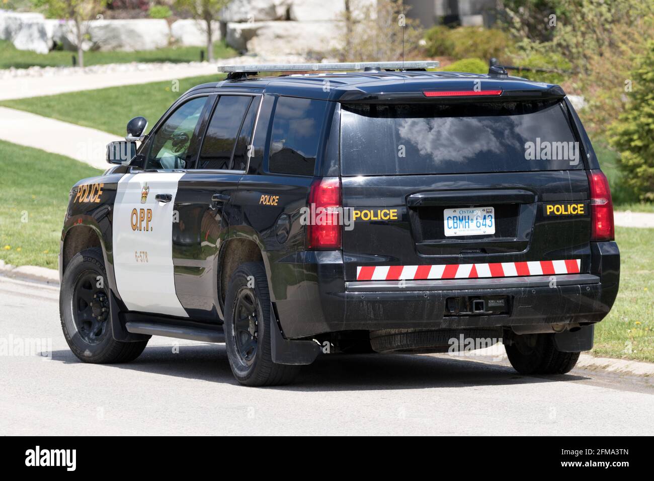 Ontario provincial police opp hi-res stock photography and images - Alamy