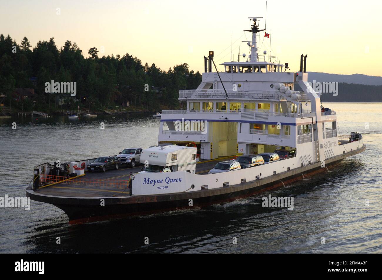 Mayne Queen - Built: 1965, Victoria - Overall Length: 84.96 m (278'9 ...