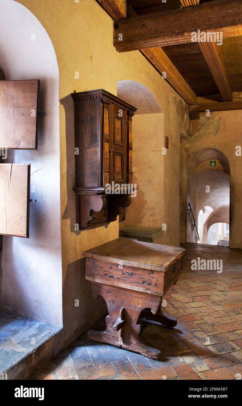 Chillon castle interior hi-res stock photography and images - Alamy