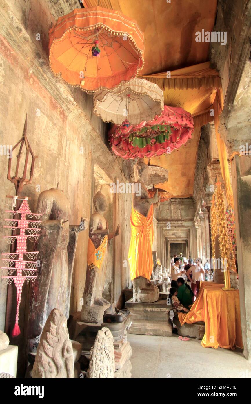 Angkor Wat Buddhist Temple Cambodia Stock Photo - Alamy
