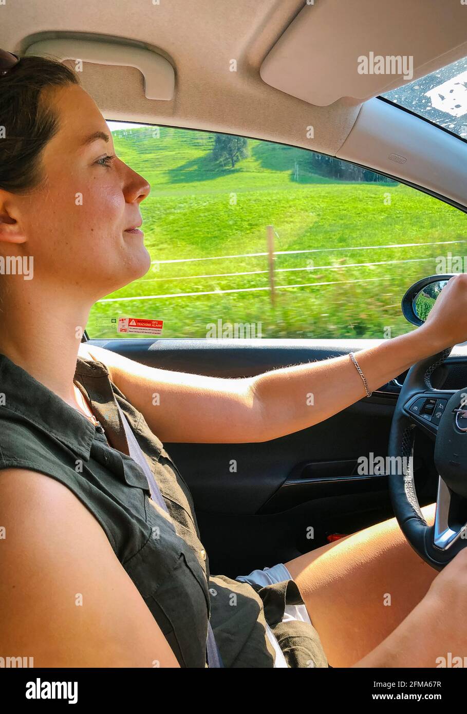 Lake constance woman switzerland hi-res stock photography and images ...