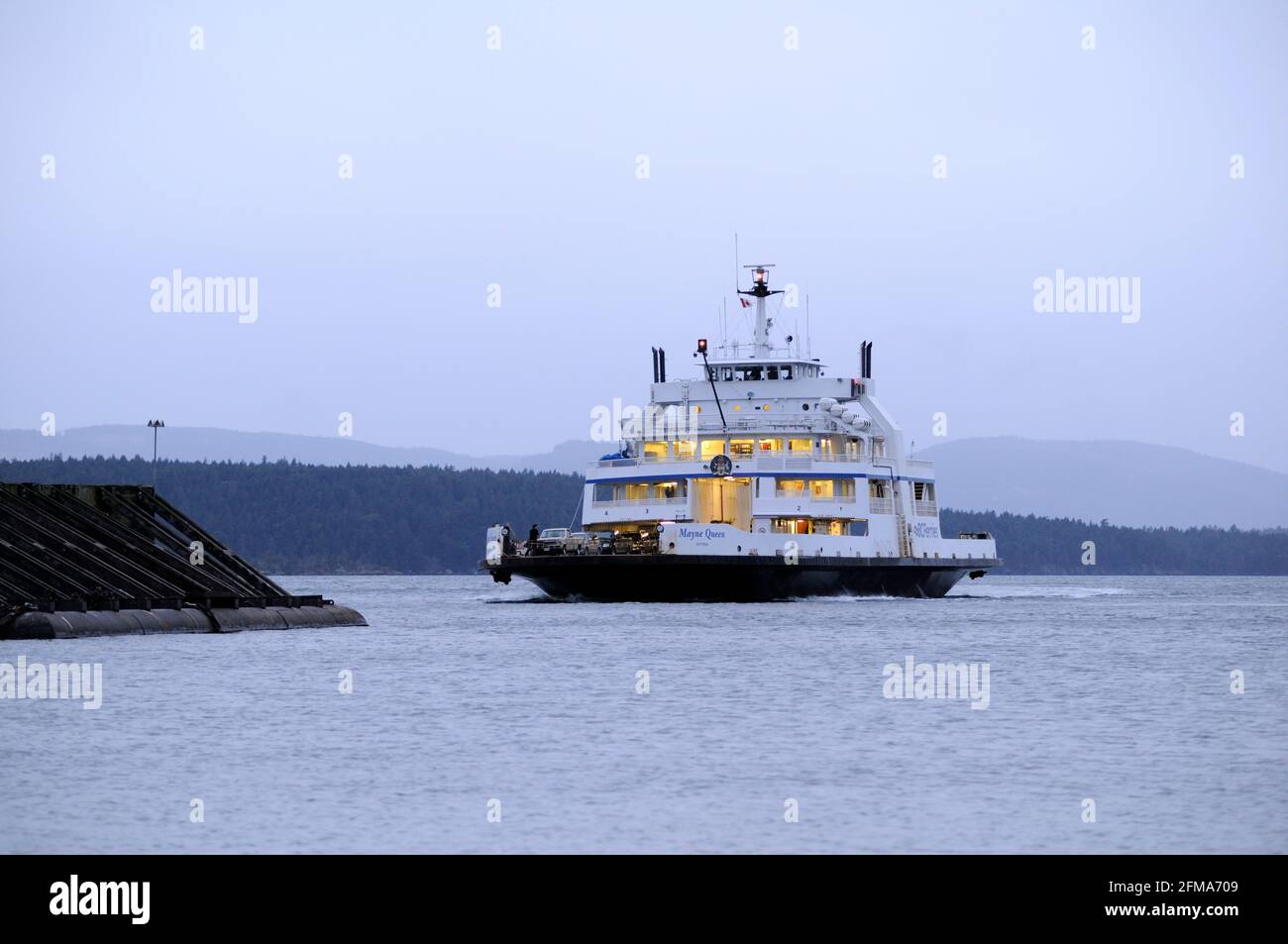 Mayne Queen - Built: 1965, Victoria - Overall Length: 84.96 m (278'9 ...