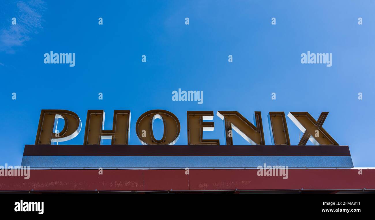 The word phoenix hi-res stock photography and images - Alamy