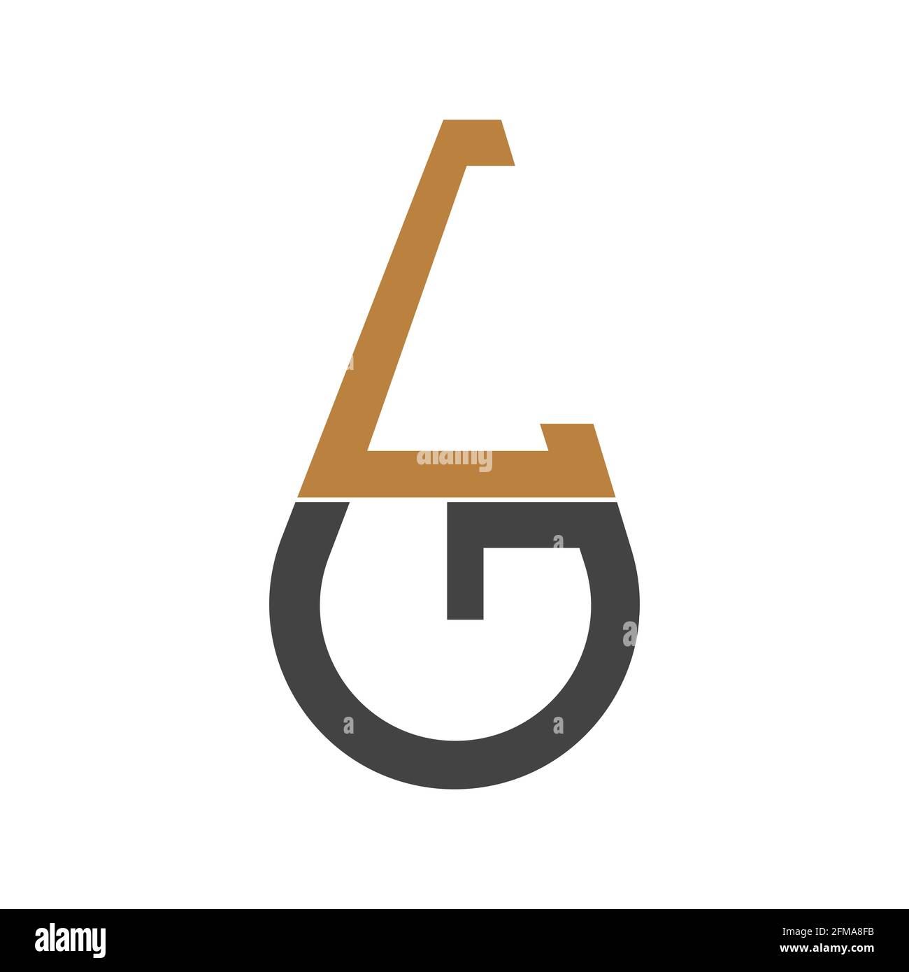 GL, LG, G AND L Abstract initial monogram letter alphabet logo design ...