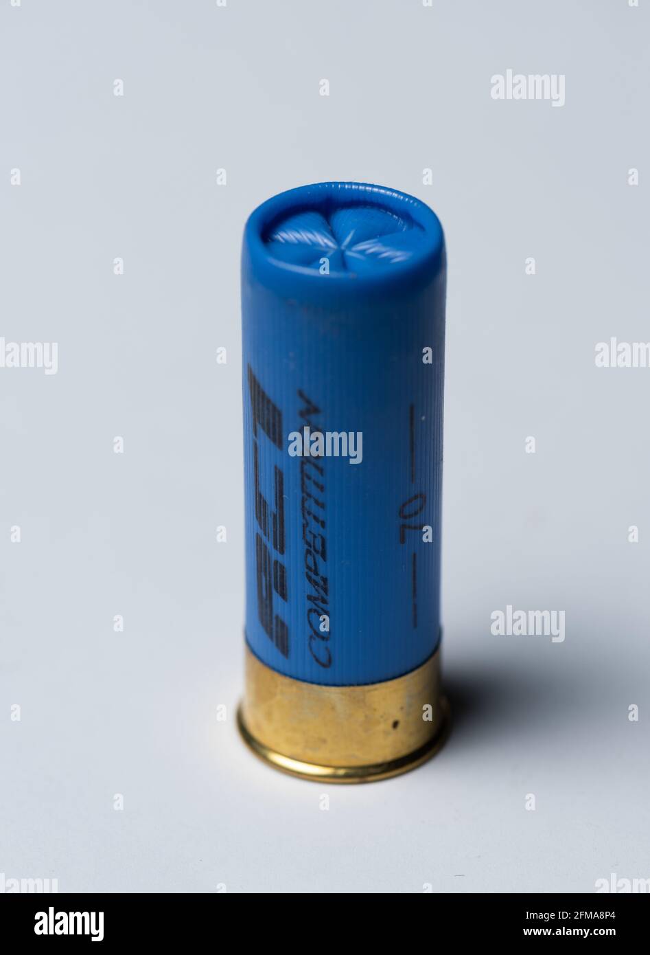 Gothenburg, Sweden - July 2019: RC1 Competition 12 gauge shotgun shell ...