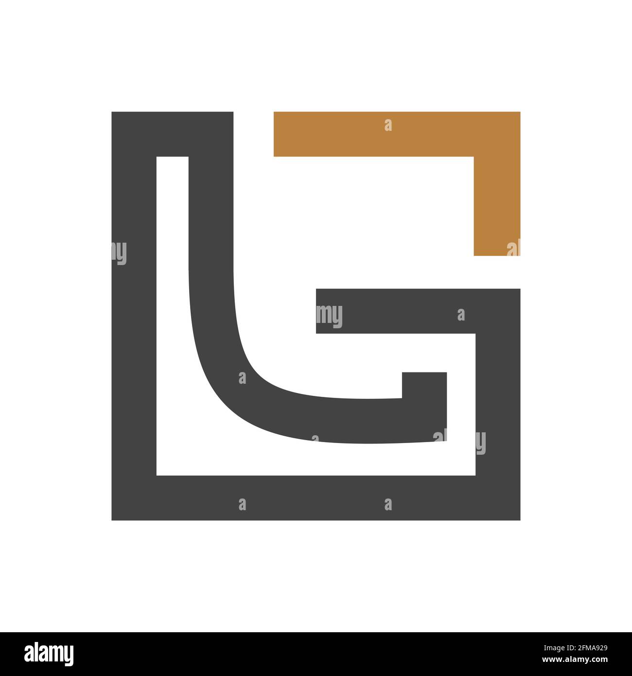 GL, LG, G AND L Abstract initial monogram letter alphabet logo design Stock Vector Image & Art ...
