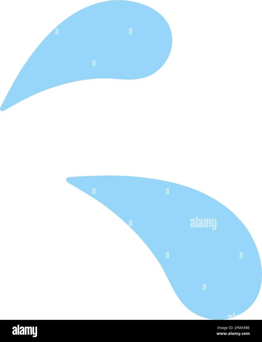 Scattering drop mark.Vector illustration that is easy to edit Stock ...