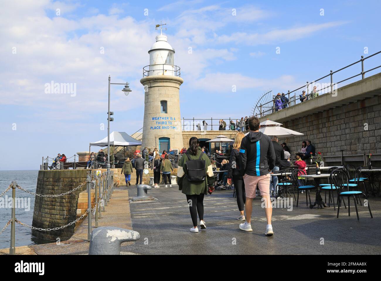 Folkestone harbour arm hi-res stock photography and images - Alamy