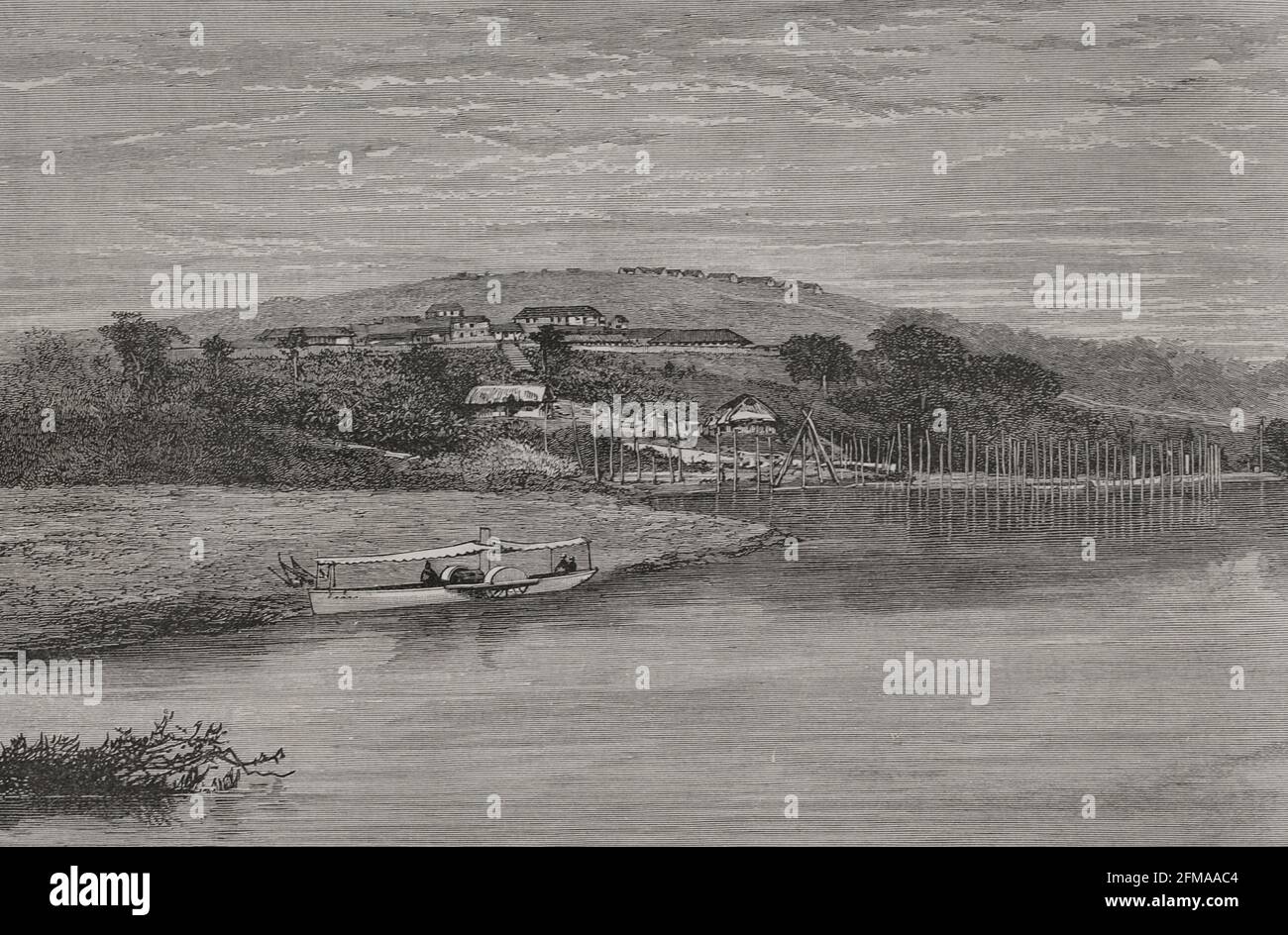 History of Africa. 19th century. The Congo. Leopoldville station ...