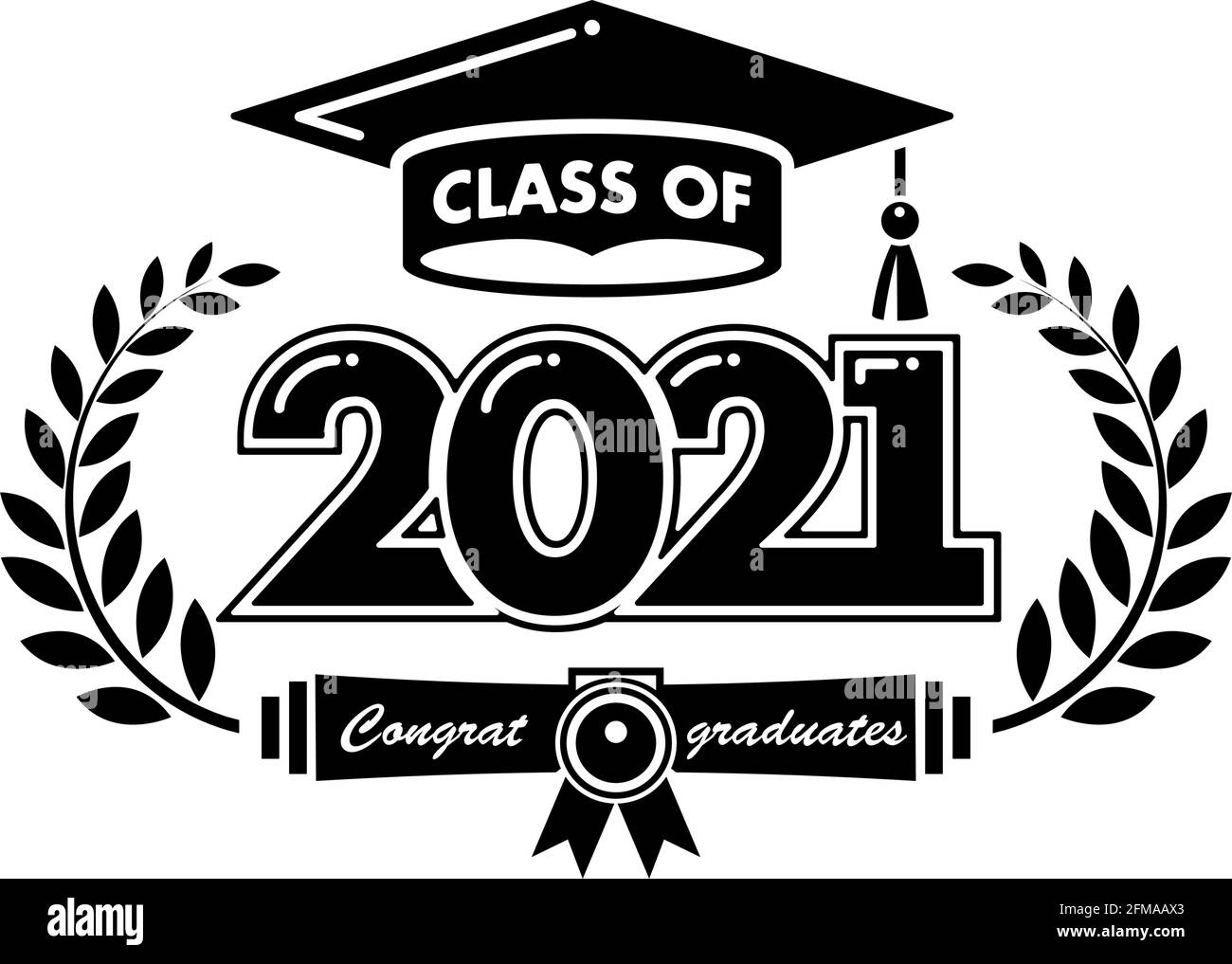 2021 class. The concept of registration of congratulations for school ...