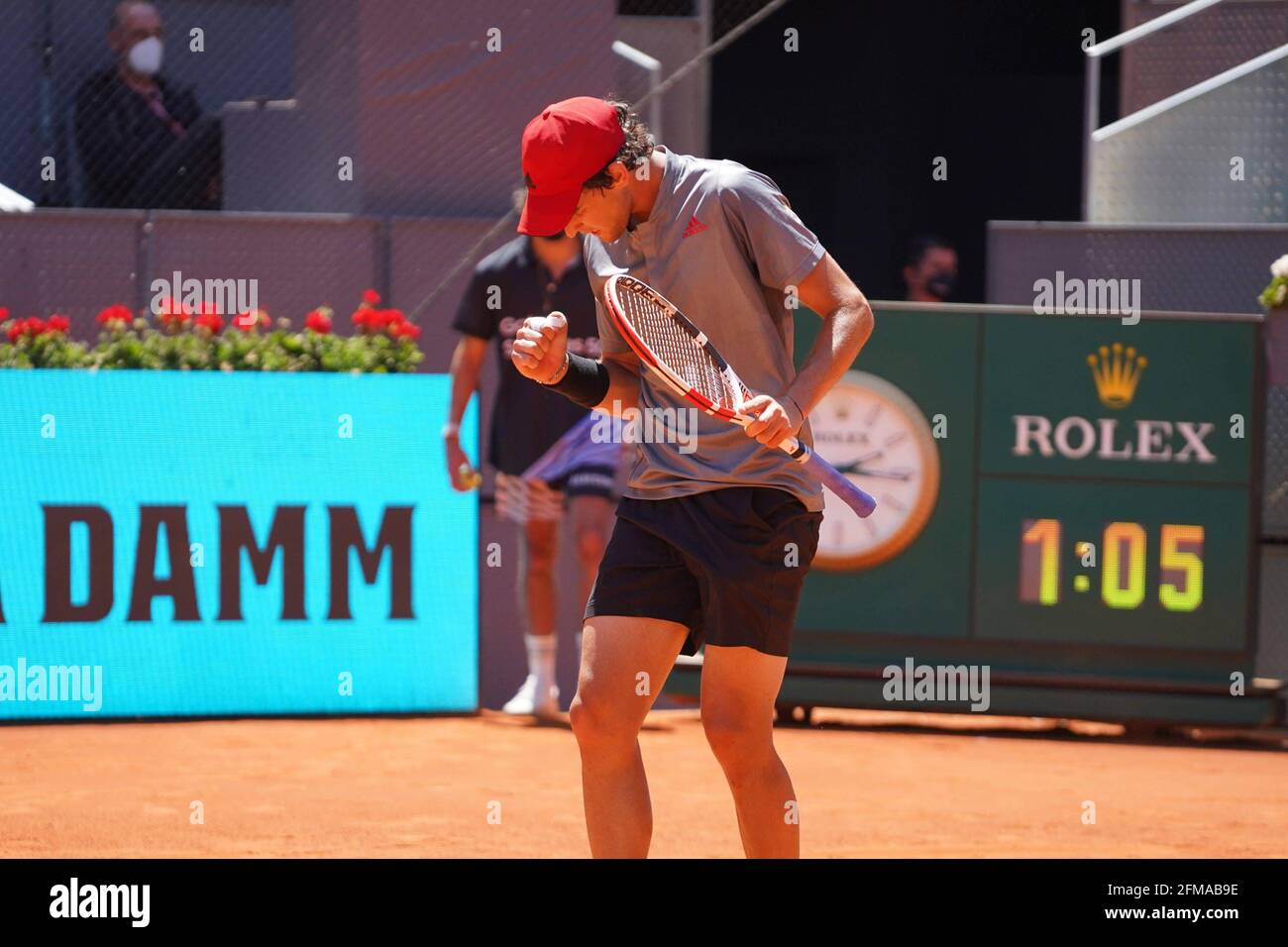 Dominic Thiem (AUT) VS John Isner (US) Durning Match Master 1000 ...