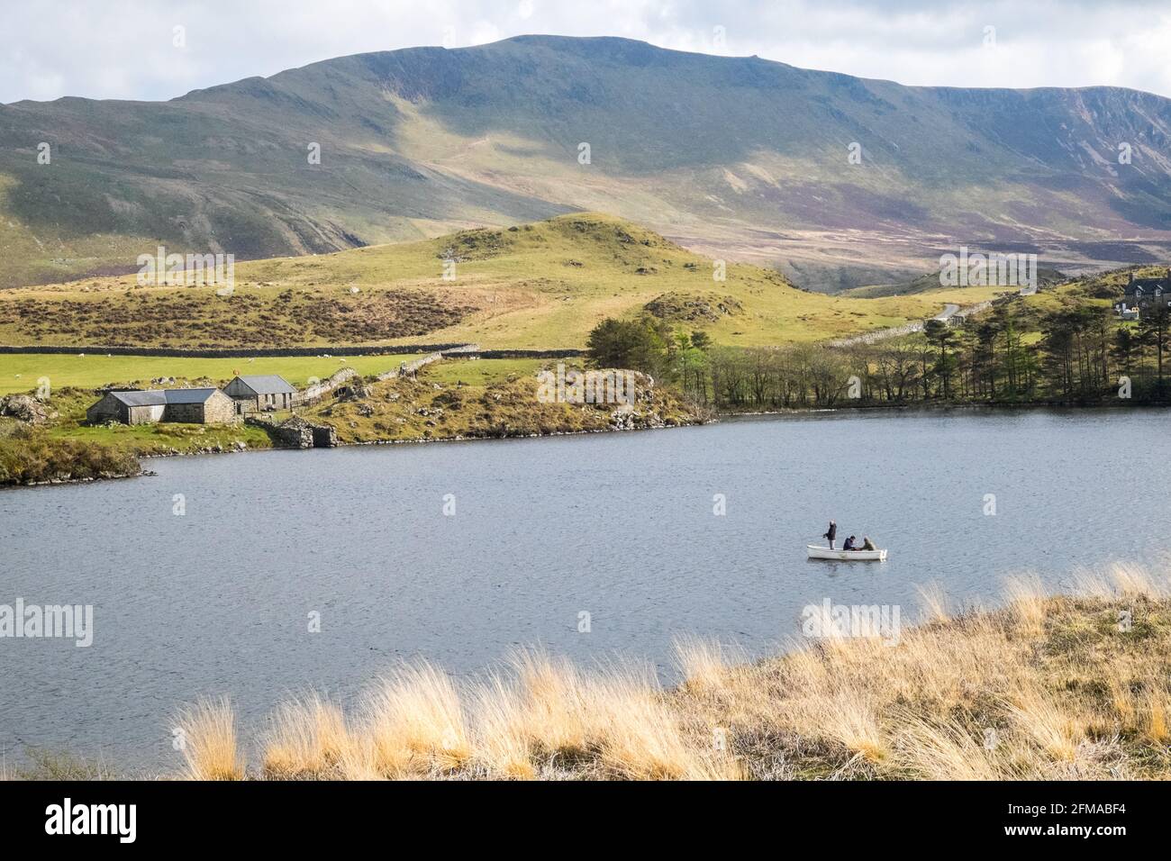 Cregennan Lake,Cregennan Lakes,at,base,near,Cadair Idris,Cader Idris ...