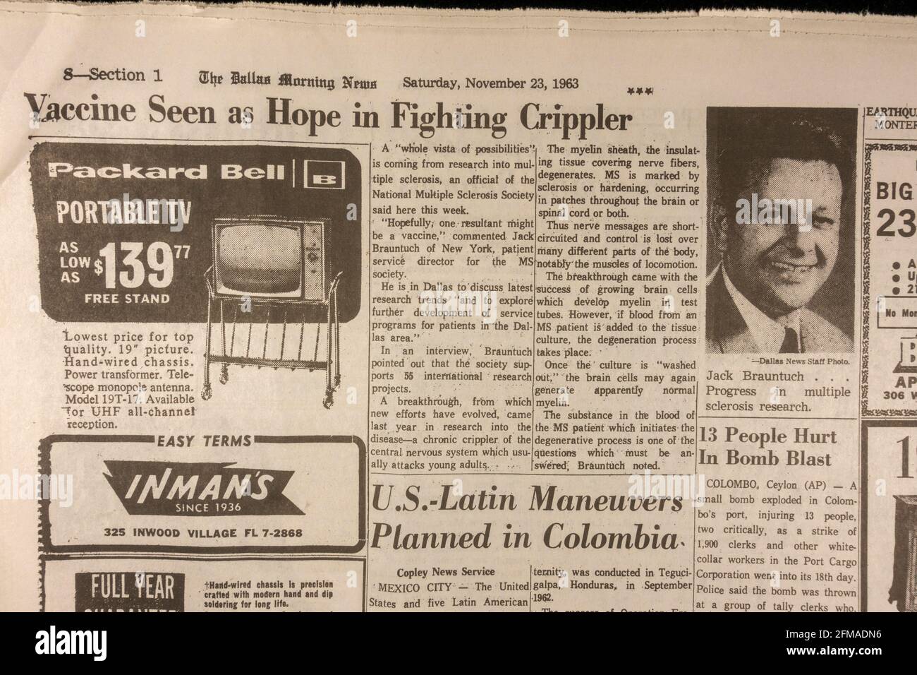 November 1963 hi-res stock photography and images - Alamy